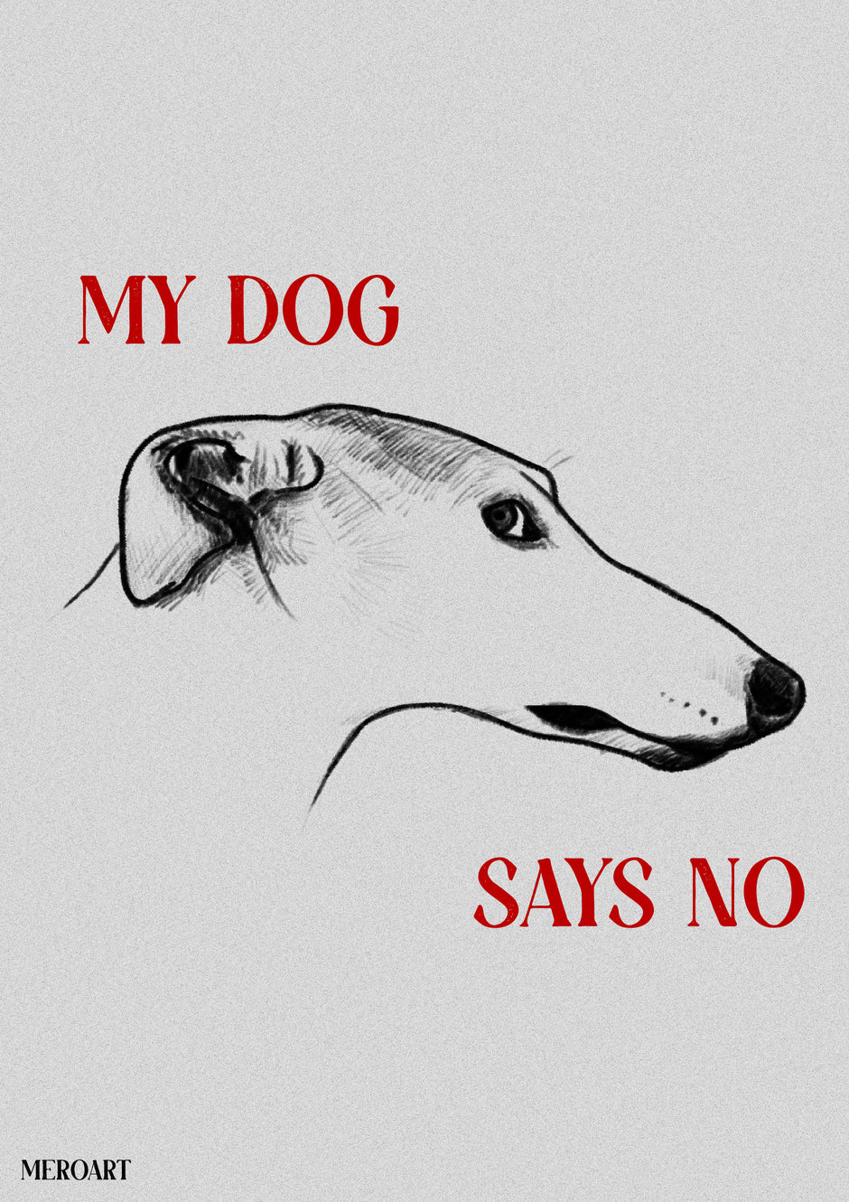 PERSONALIZED GREYHOUND FIGURINE / PAW UP – MeroArt